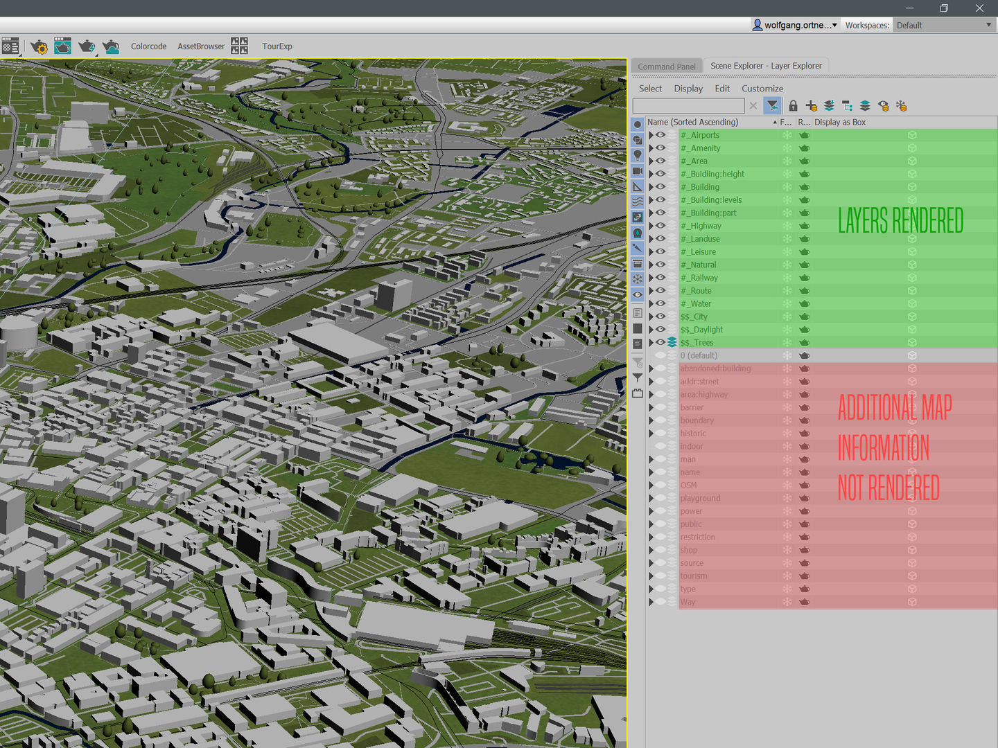 Manchester 50x50km 3D City Map 3D model | CGTrader