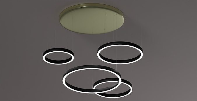 high-tech style lamp free 3D model | CGTrader