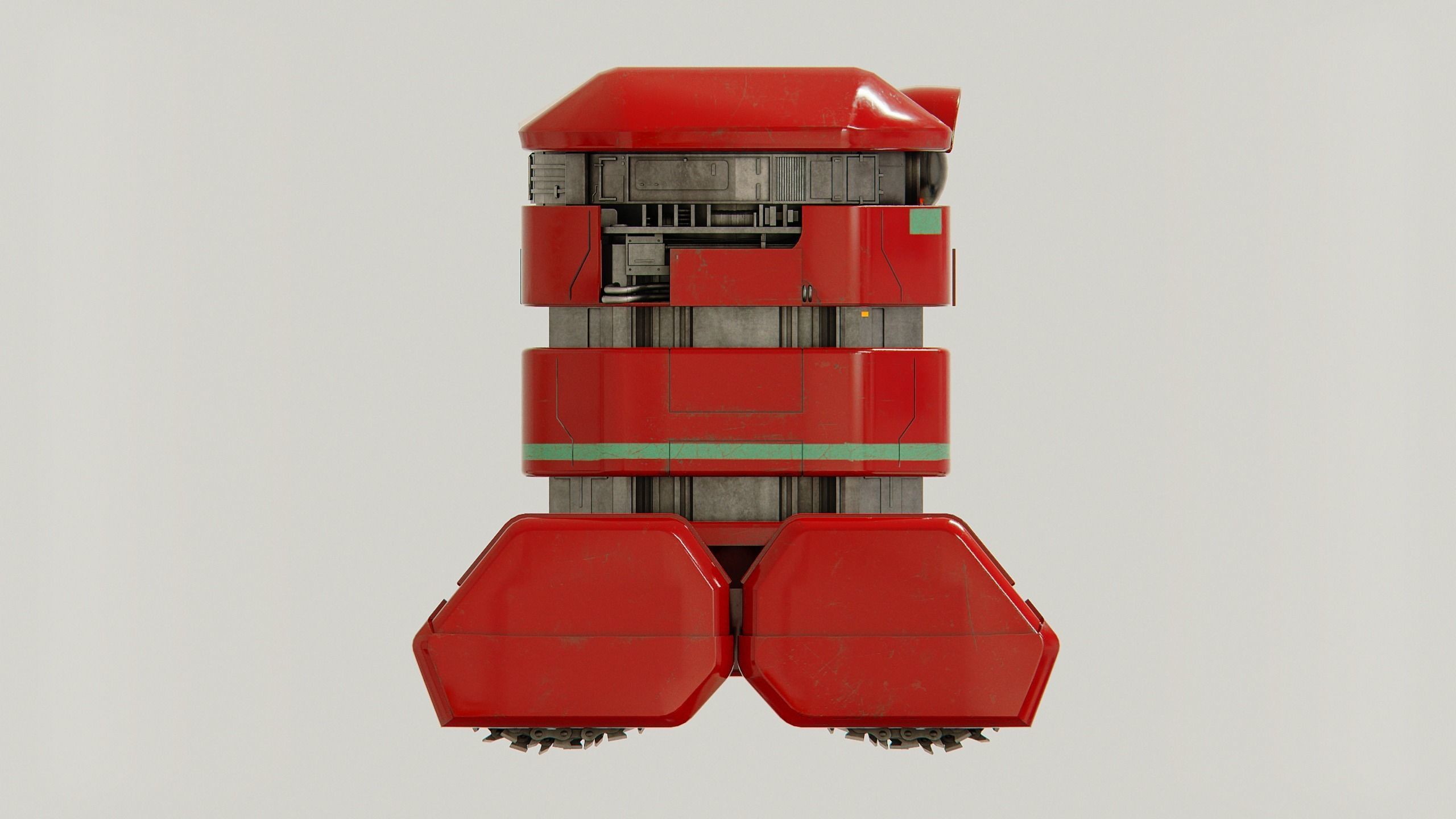 B2EMO Droid FLASHBACK EDITION - Star Wars Andor 3D model | CGTrader