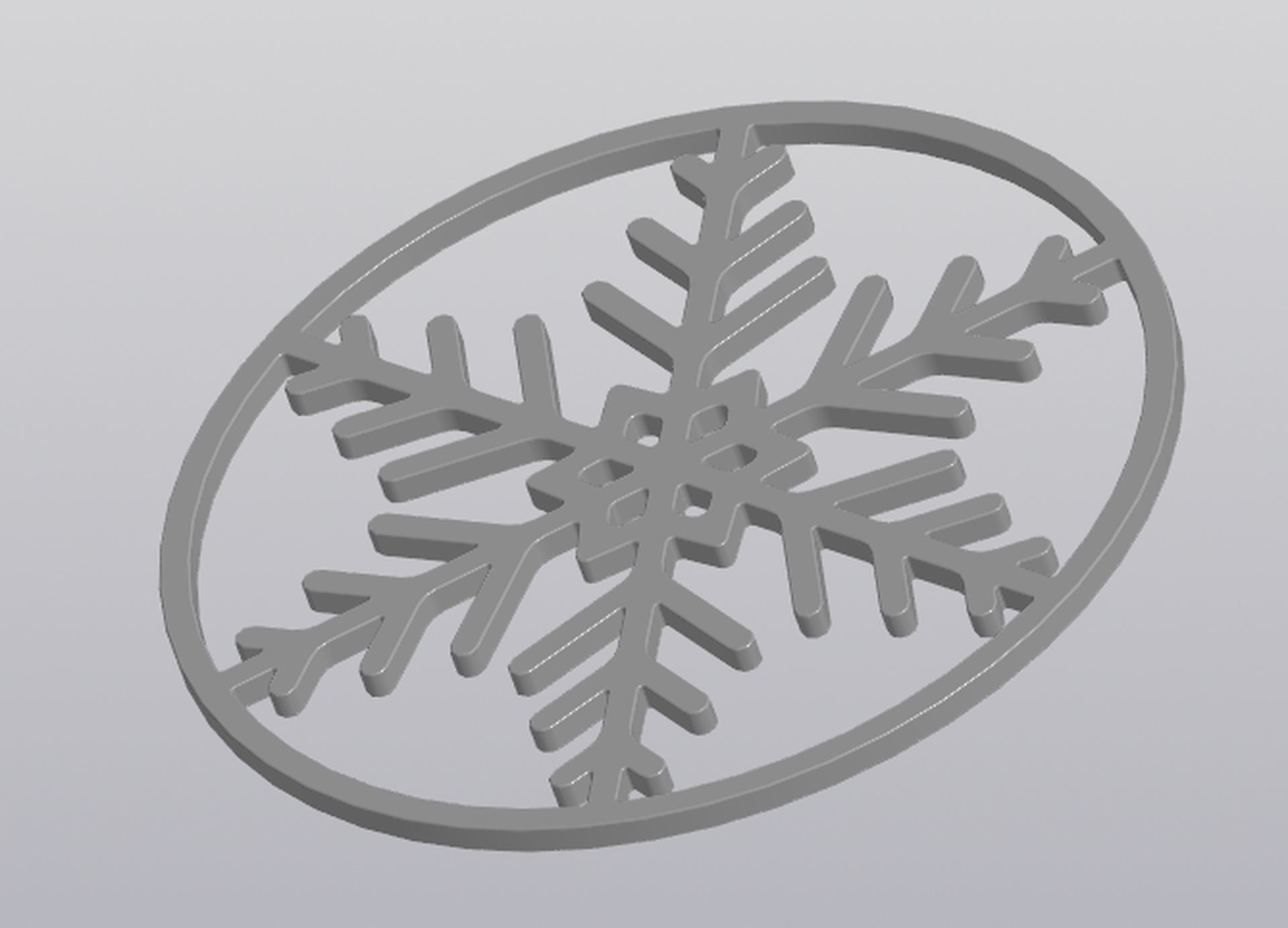 Set 2 Cup coaster Snowflake 3D model 3D printable | CGTrader