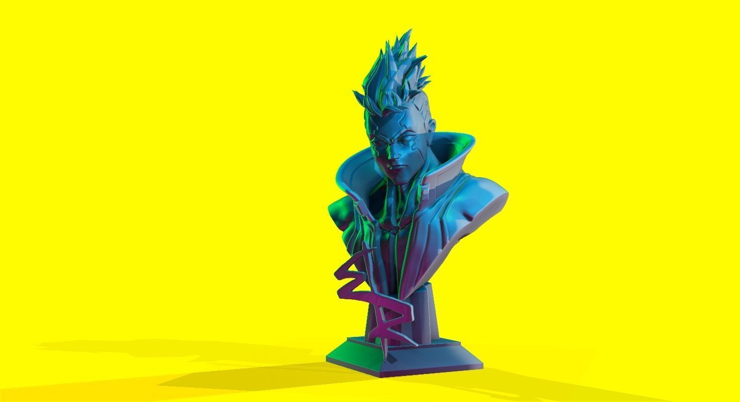 David Edge Runners Cyberpunk 3D model 3D printable | CGTrader