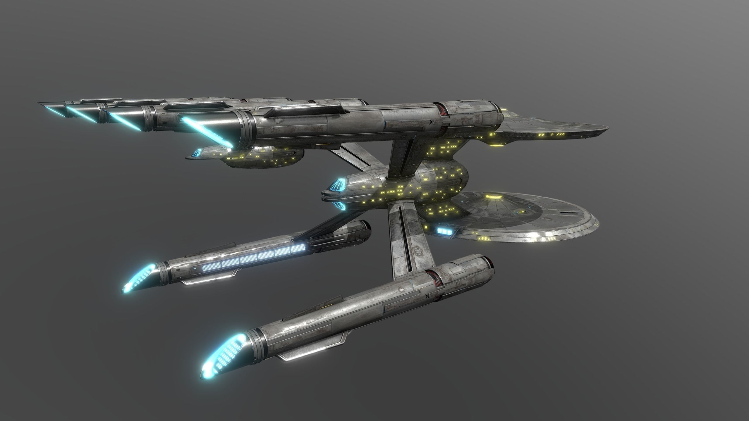 25DSC Enterprise 3D model | CGTrader