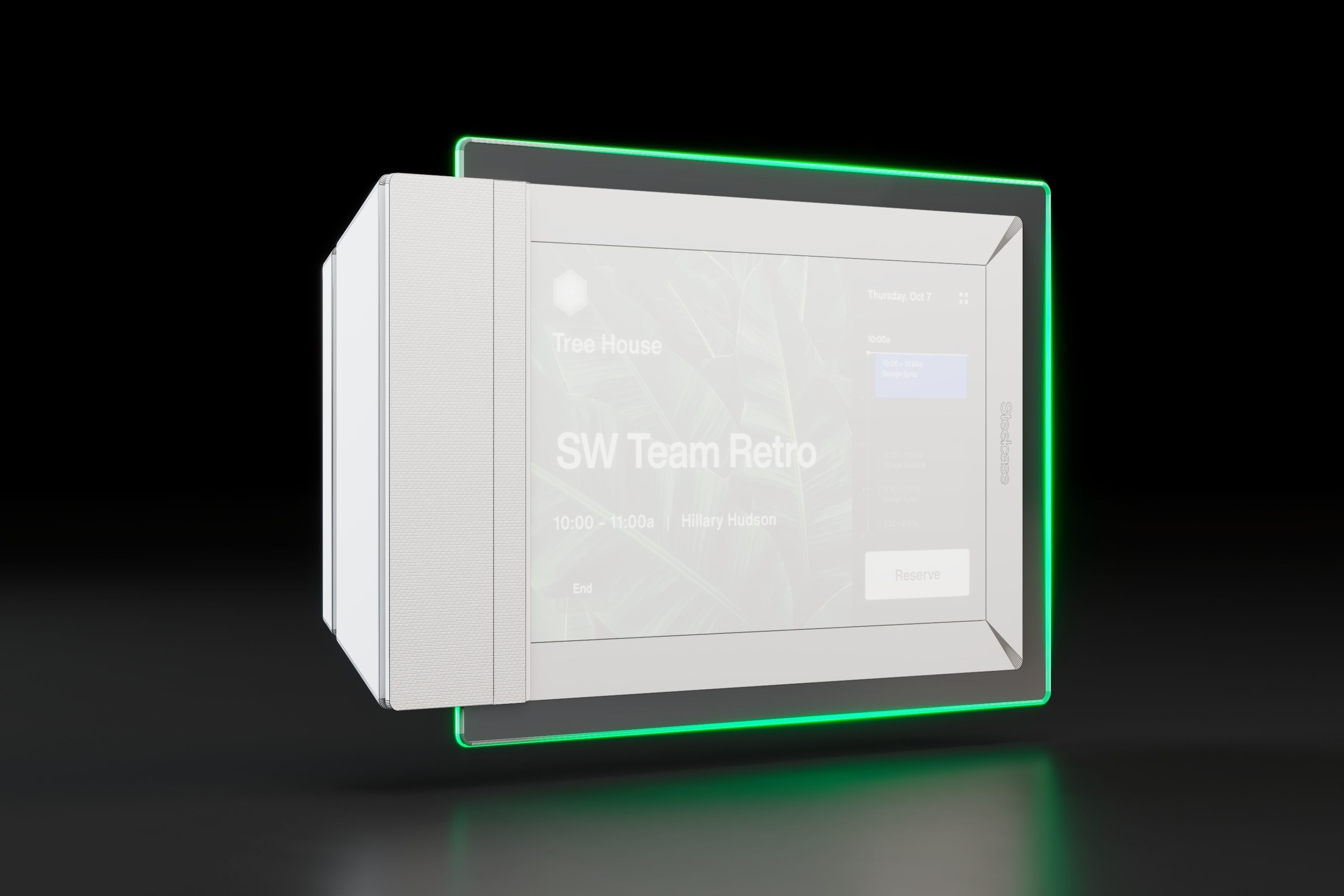 3D model Meeting Room Scheduling System - RoomWizard by Steelcase VR ...