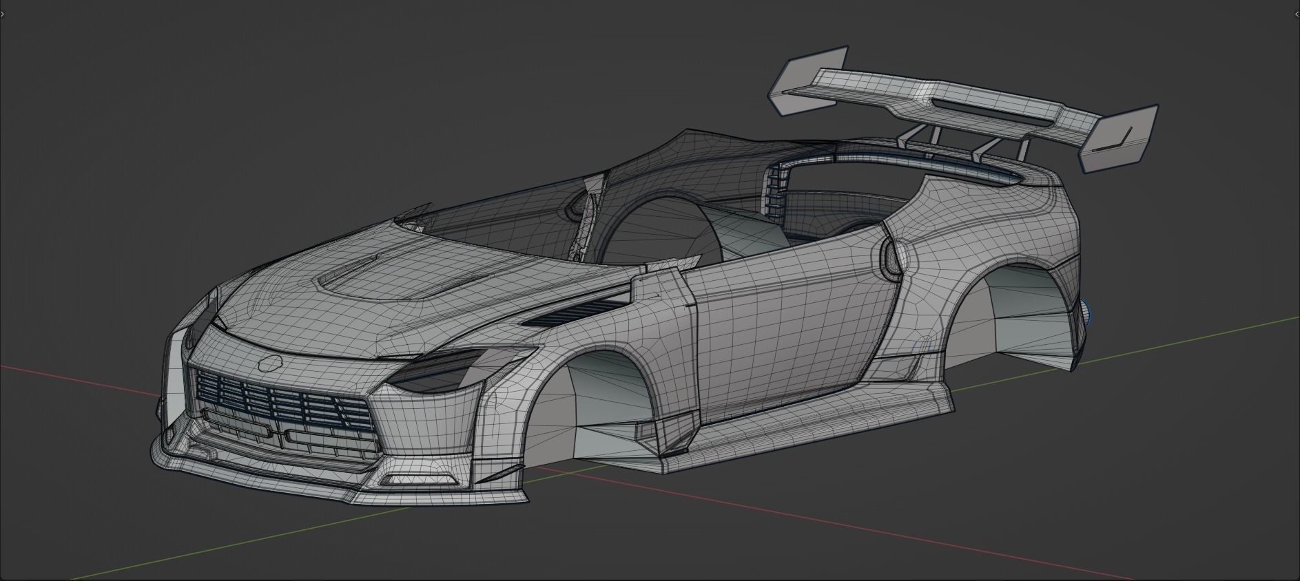 Nissan 400Z Nismo Hycade 3D model | CGTrader