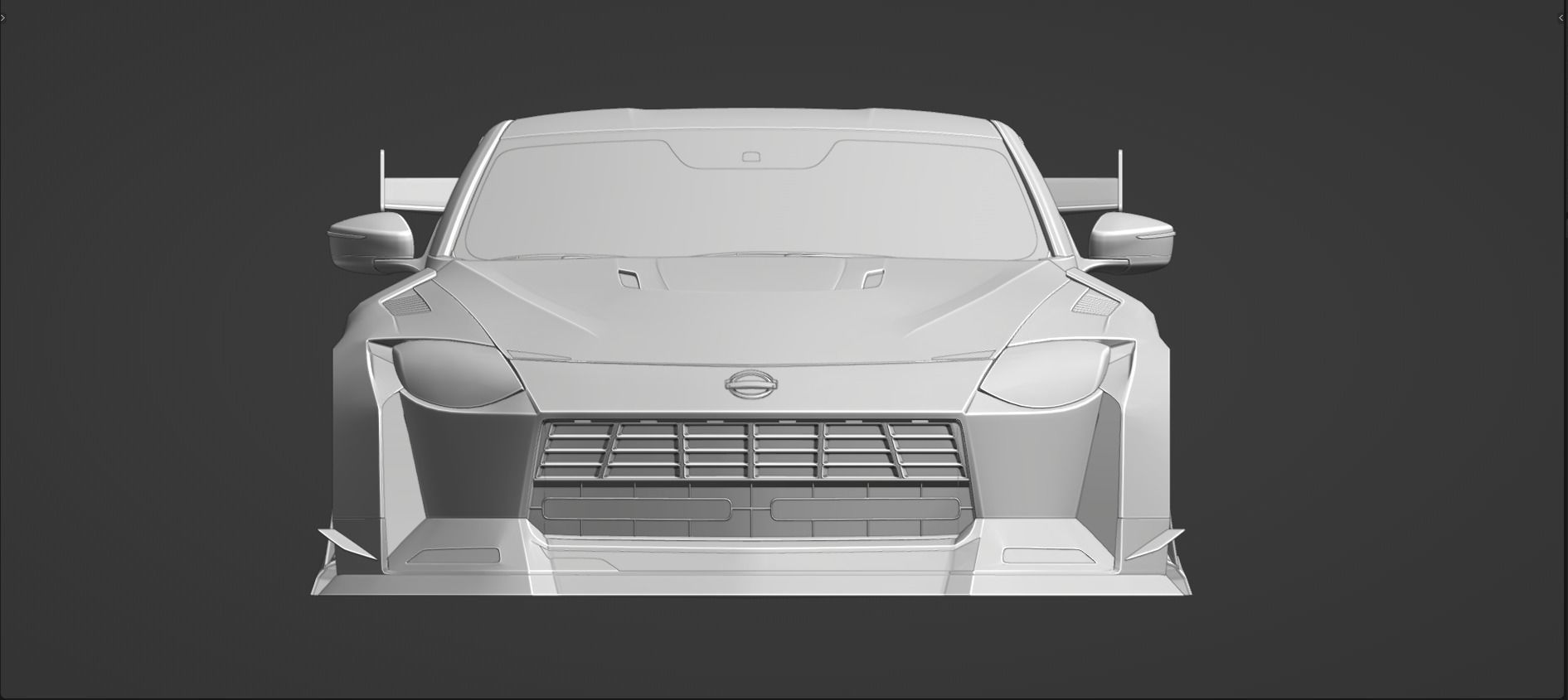 Nissan 400Z Nismo Hycade 3D model | CGTrader