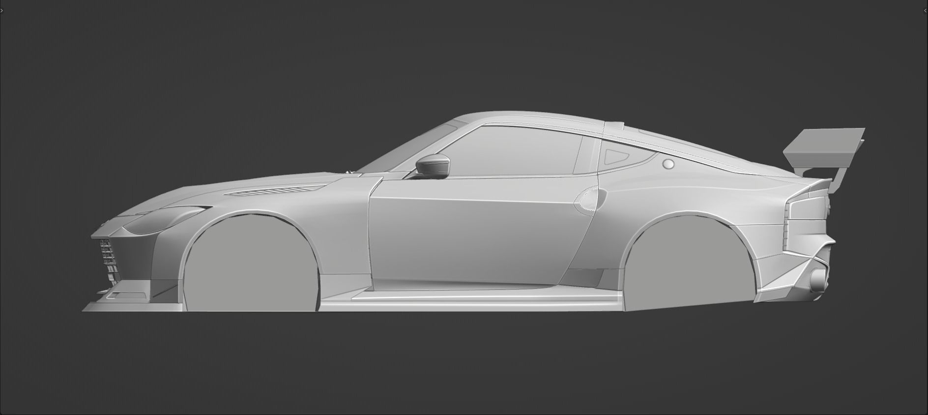 Nissan 400Z Nismo Hycade 3D model | CGTrader