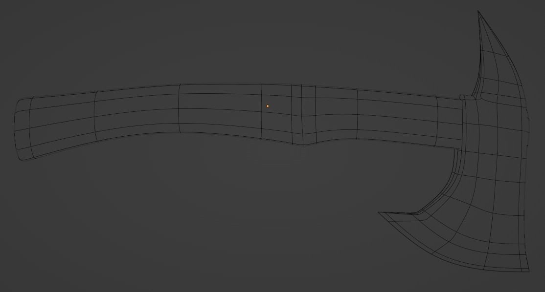 Modern tool-battle axe 3D model | CGTrader