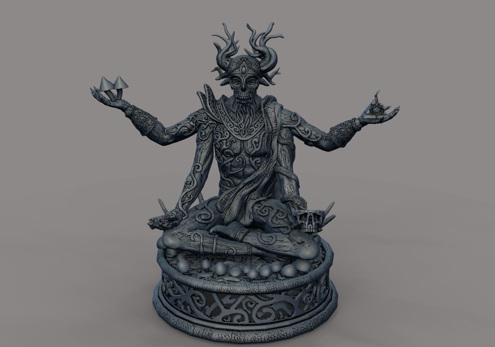 Ayahuasca devil 3D model 3D printable | CGTrader