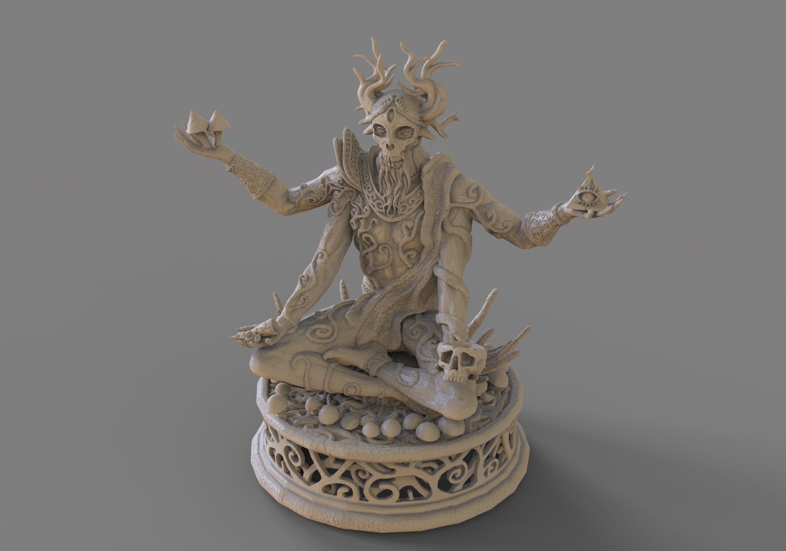 Ayahuasca devil 3D model 3D printable | CGTrader