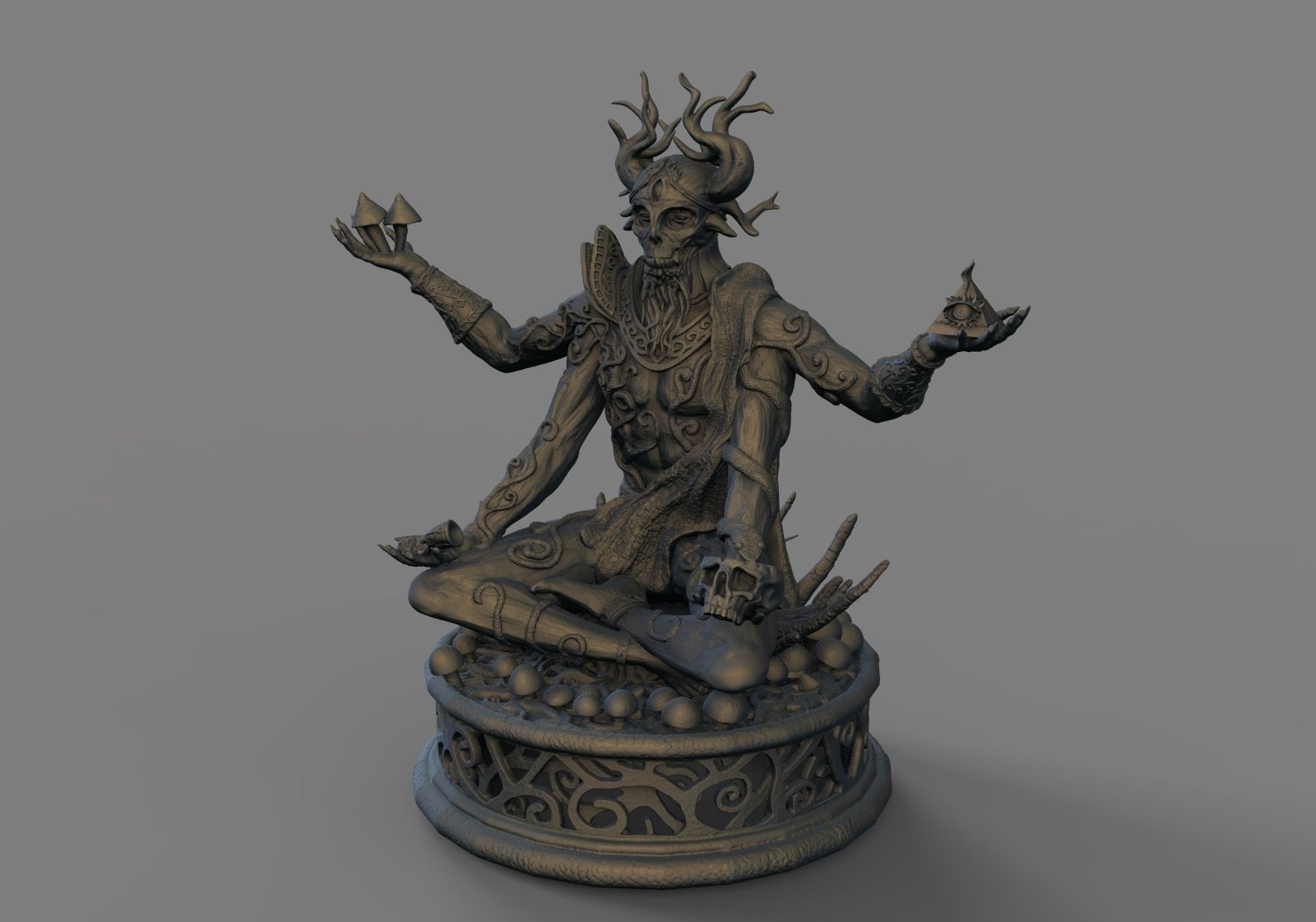 Ayahuasca devil 3D model 3D printable | CGTrader