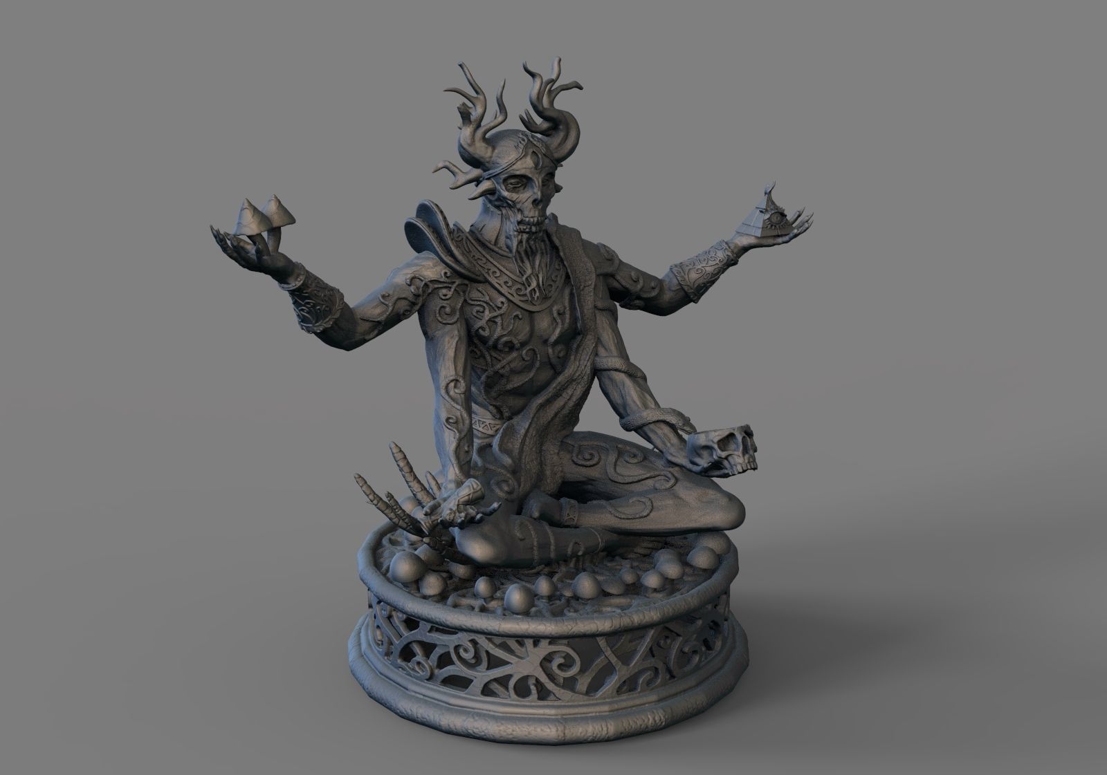 Ayahuasca devil 3D model 3D printable | CGTrader