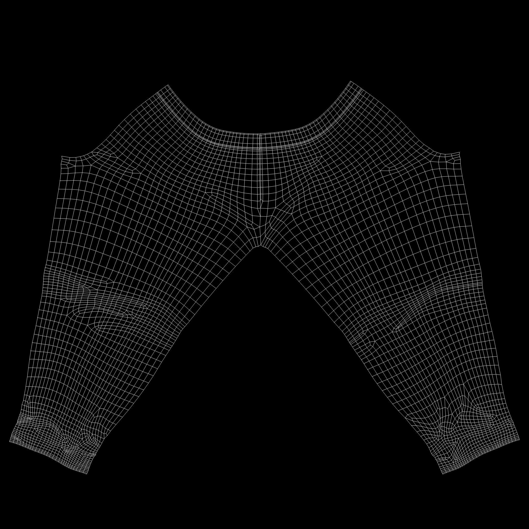 3D model Tight Blue Jeans VR / AR / low-poly | CGTrader