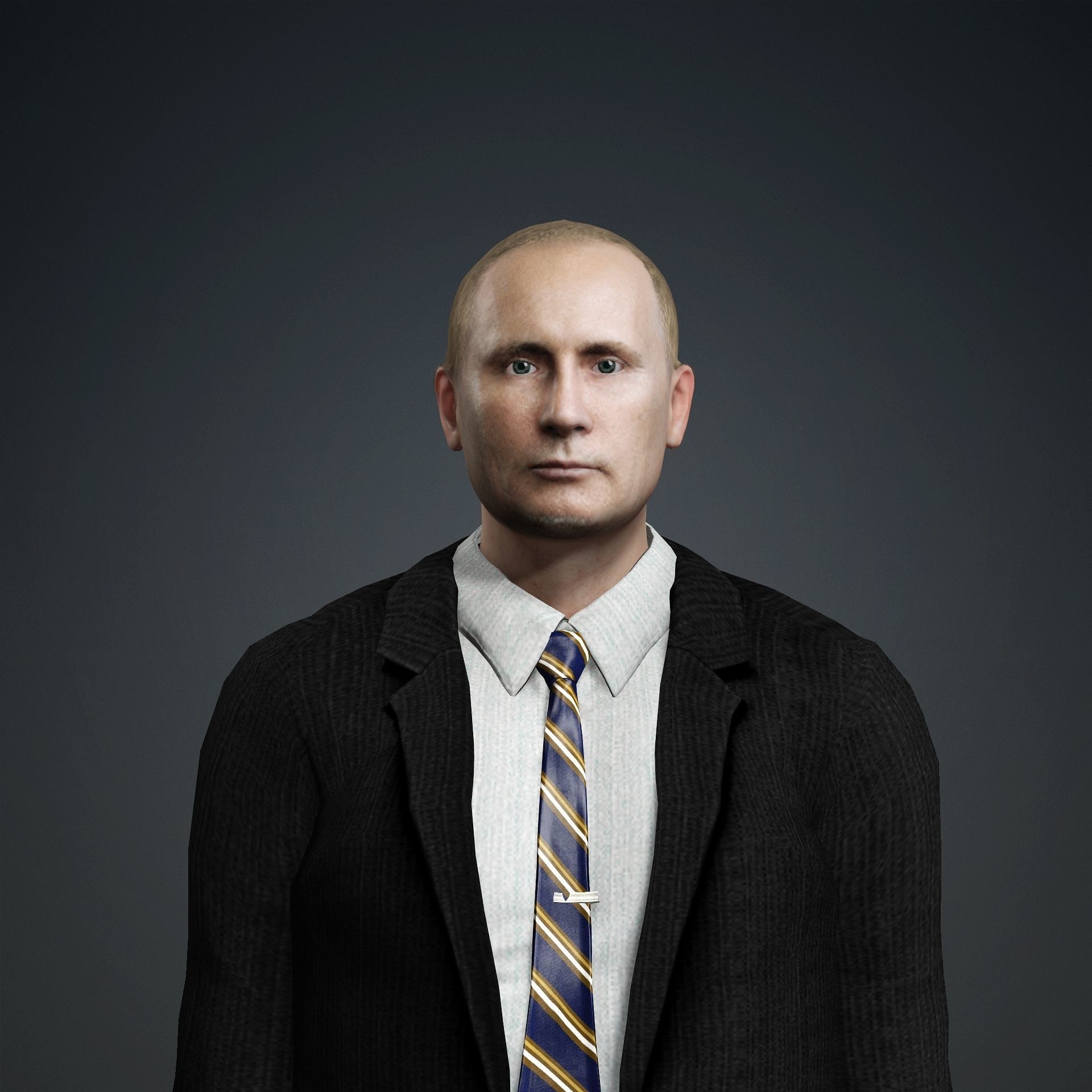 Vladimir Putin 3D model | CGTrader