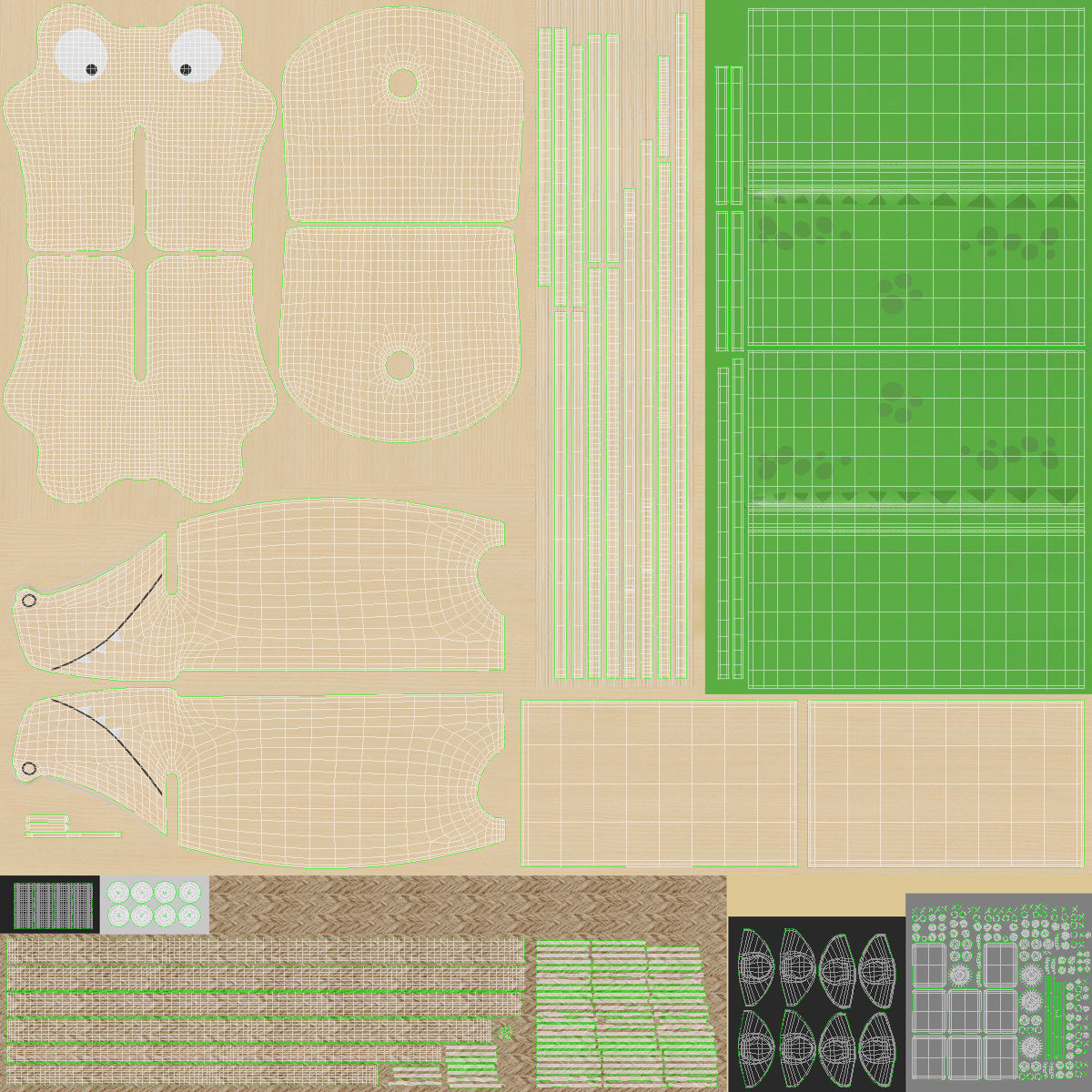 3D model Toys Box VR / AR / low-poly | CGTrader