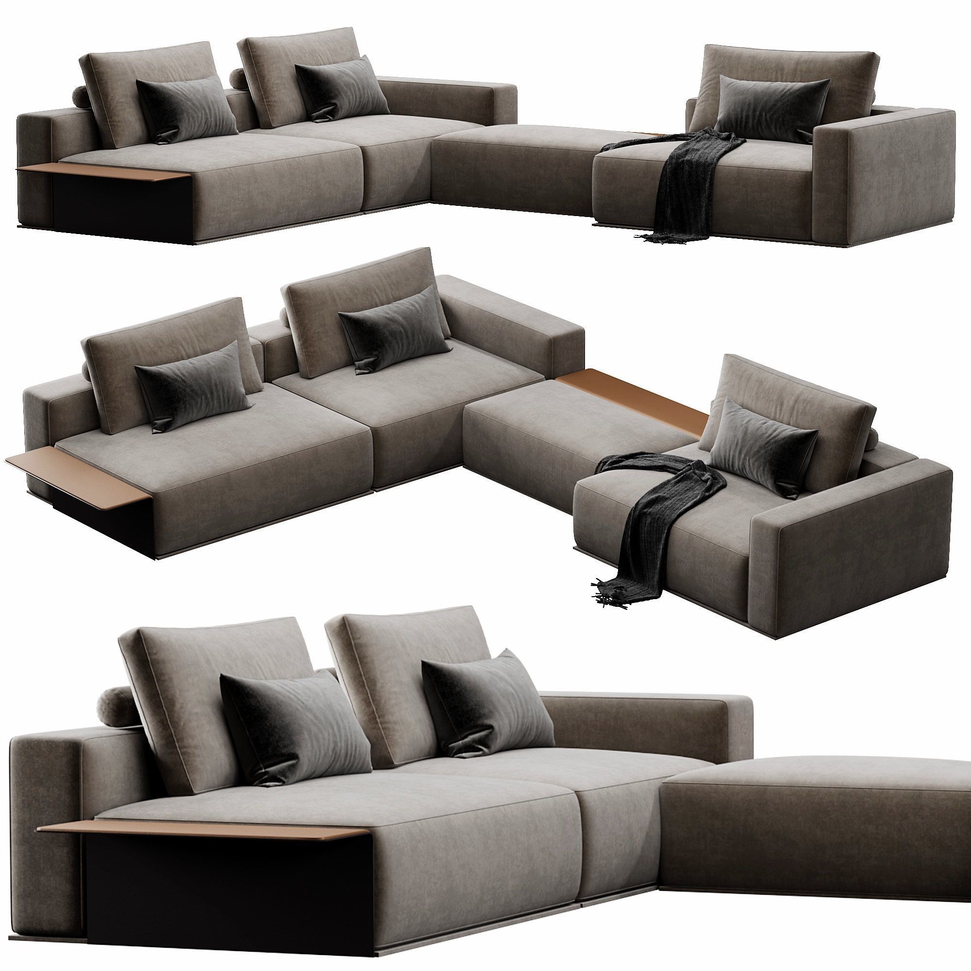 Poliform Westside 3D model | CGTrader