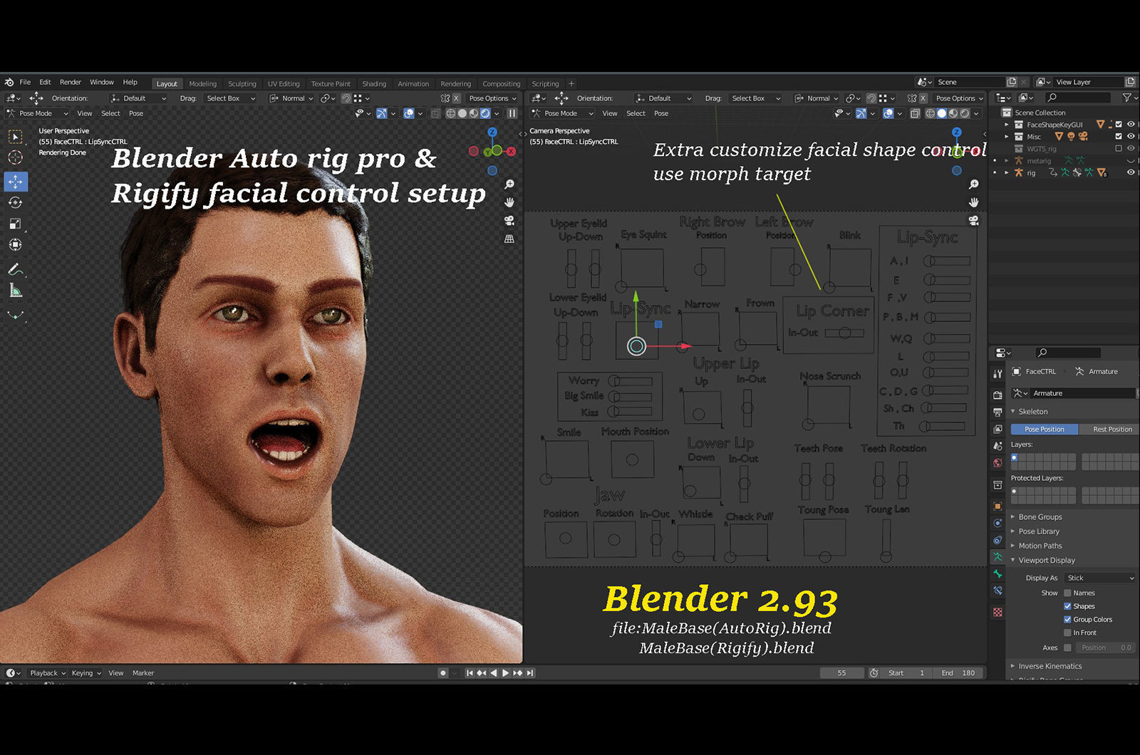 3D model Male Base character Rig VR / AR / low-poly | CGTrader