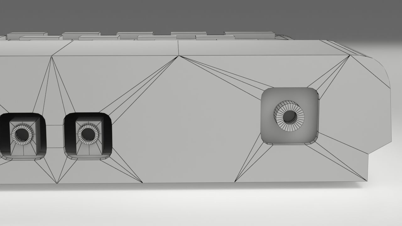 3D model Sinclair ZX Spectrum 48K VR / AR / low-poly | CGTrader