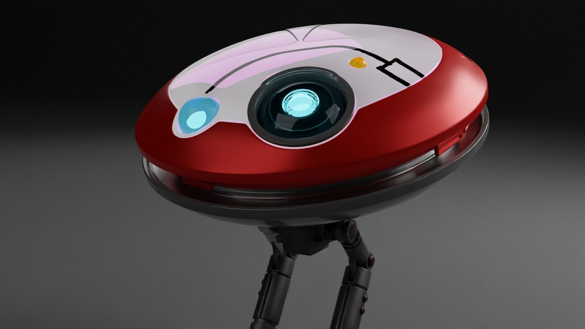 Star Wars Droid Lola 3D model animated rigged | CGTrader