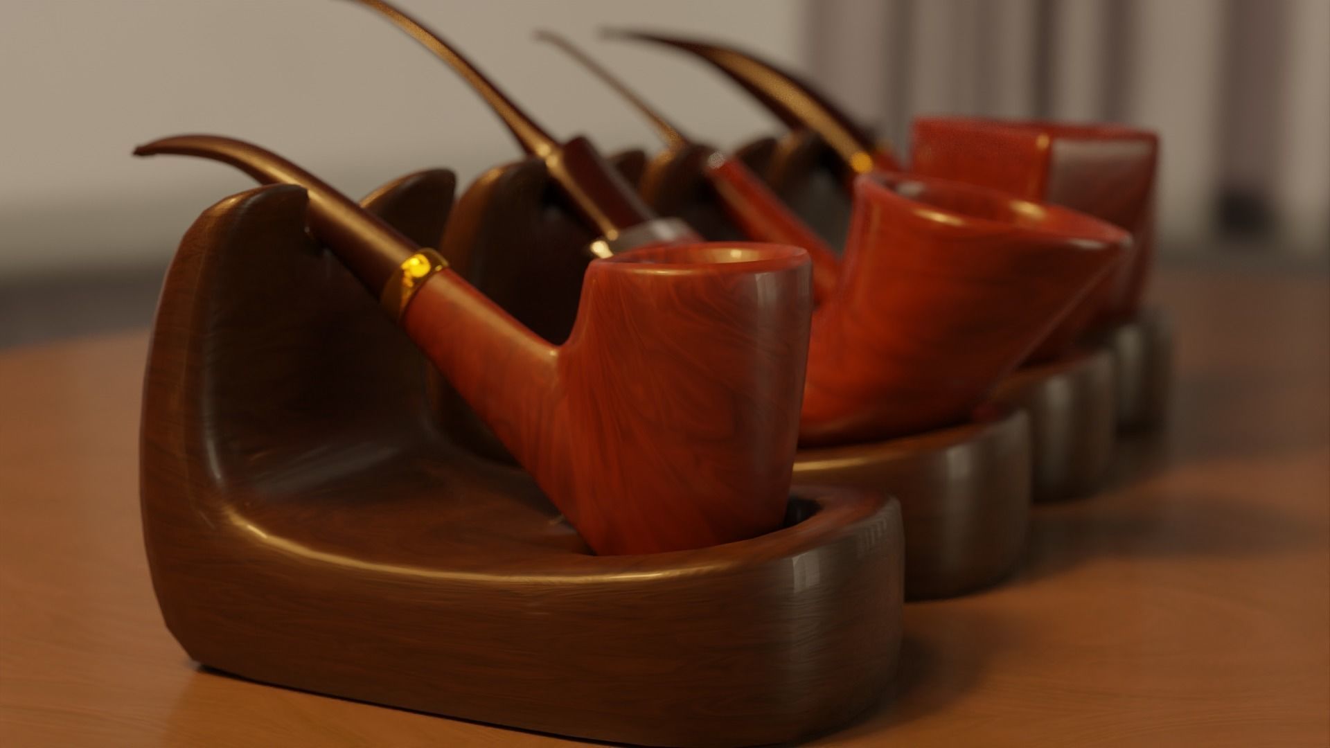 3D model Smoking Pipes Collection VR / AR / low-poly | CGTrader