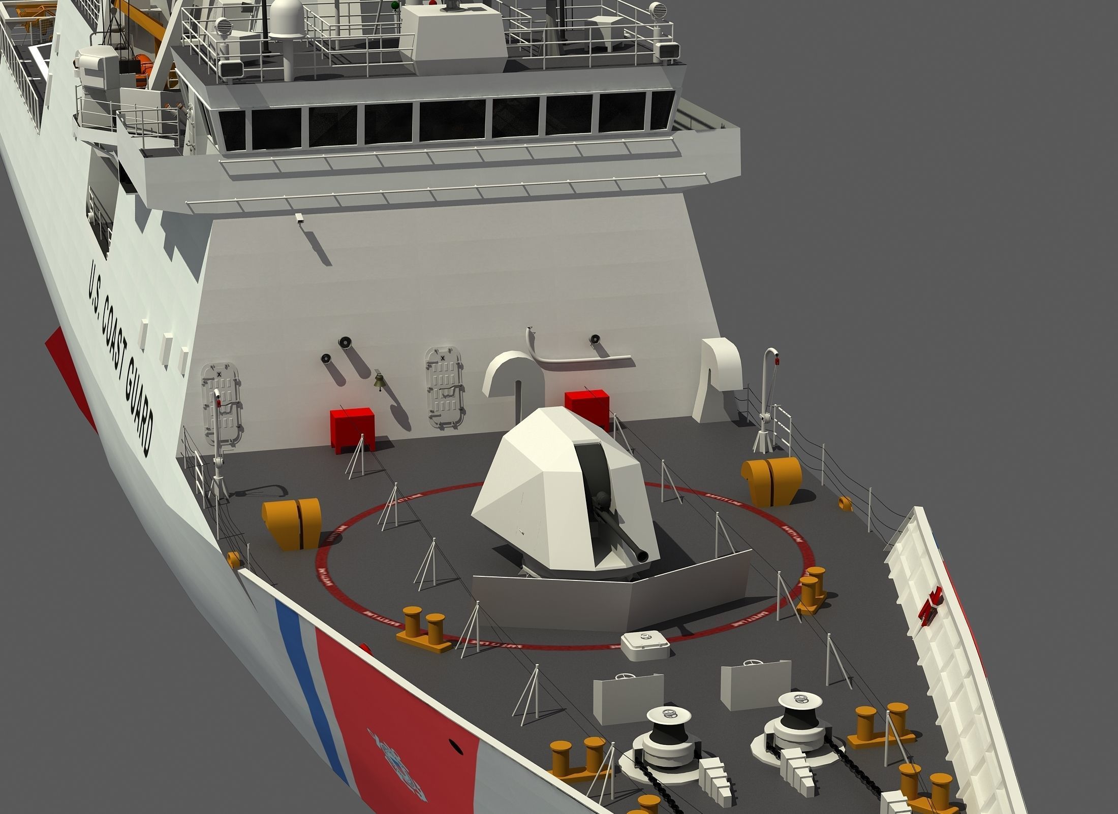 USCGC KIMBALL - LEGEND CLASS US CUTTER-COAST GUARD 3D model | CGTrader