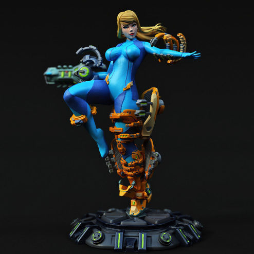samus 3D model 3D printable | CGTrader