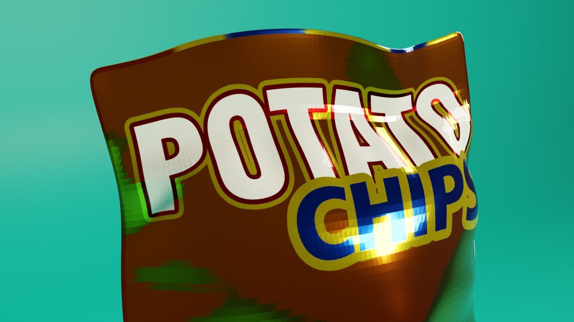 3D model Chips potatos Low poly Game ready VR / AR / low-poly | CGTrader