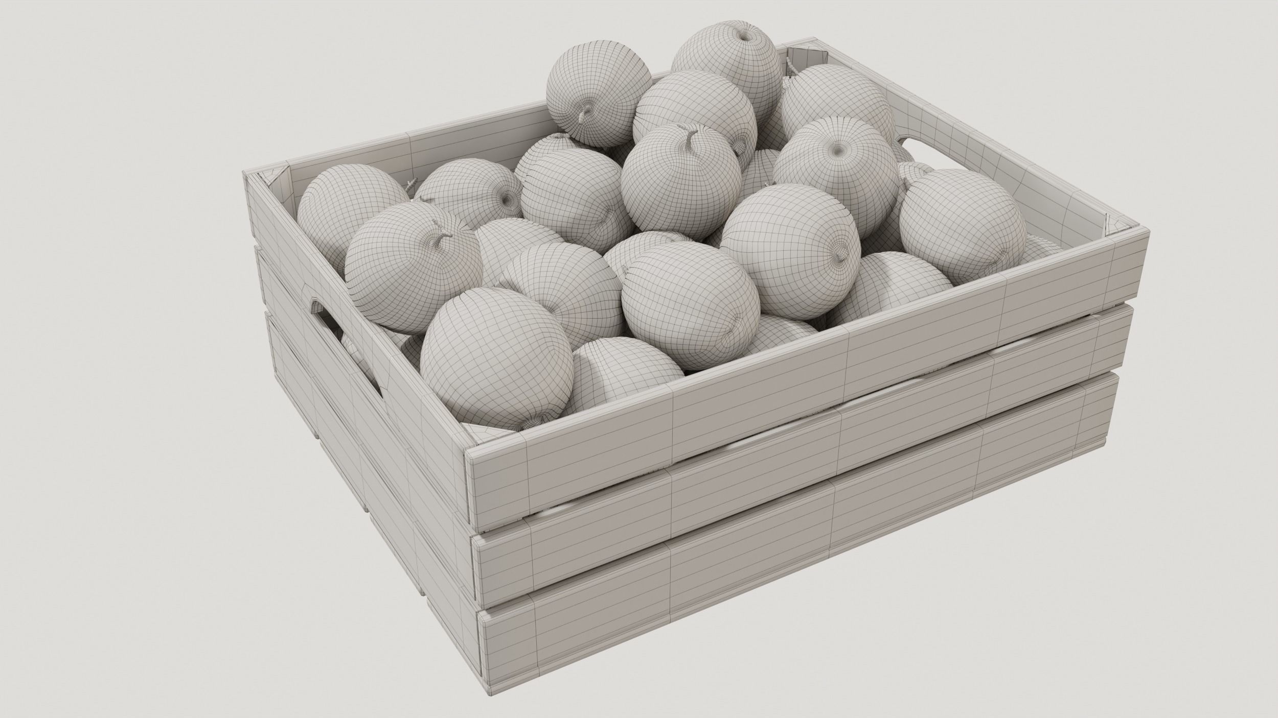 Guava crate 3D model | CGTrader