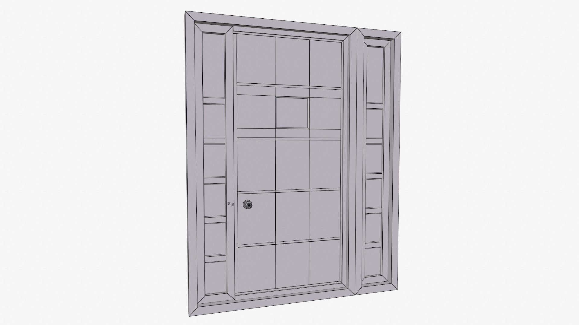 Entrance Door 3D model | CGTrader