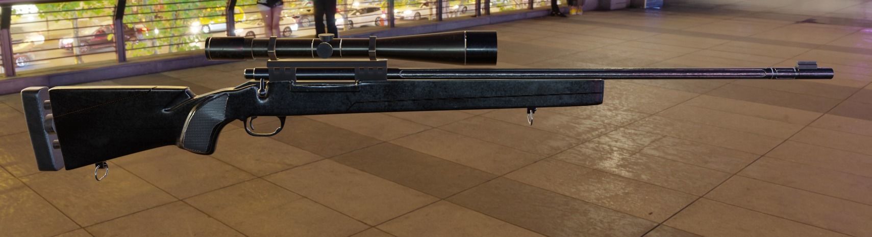 3D model M2400 Sniper Rifle VR / AR / low-poly rigged | CGTrader