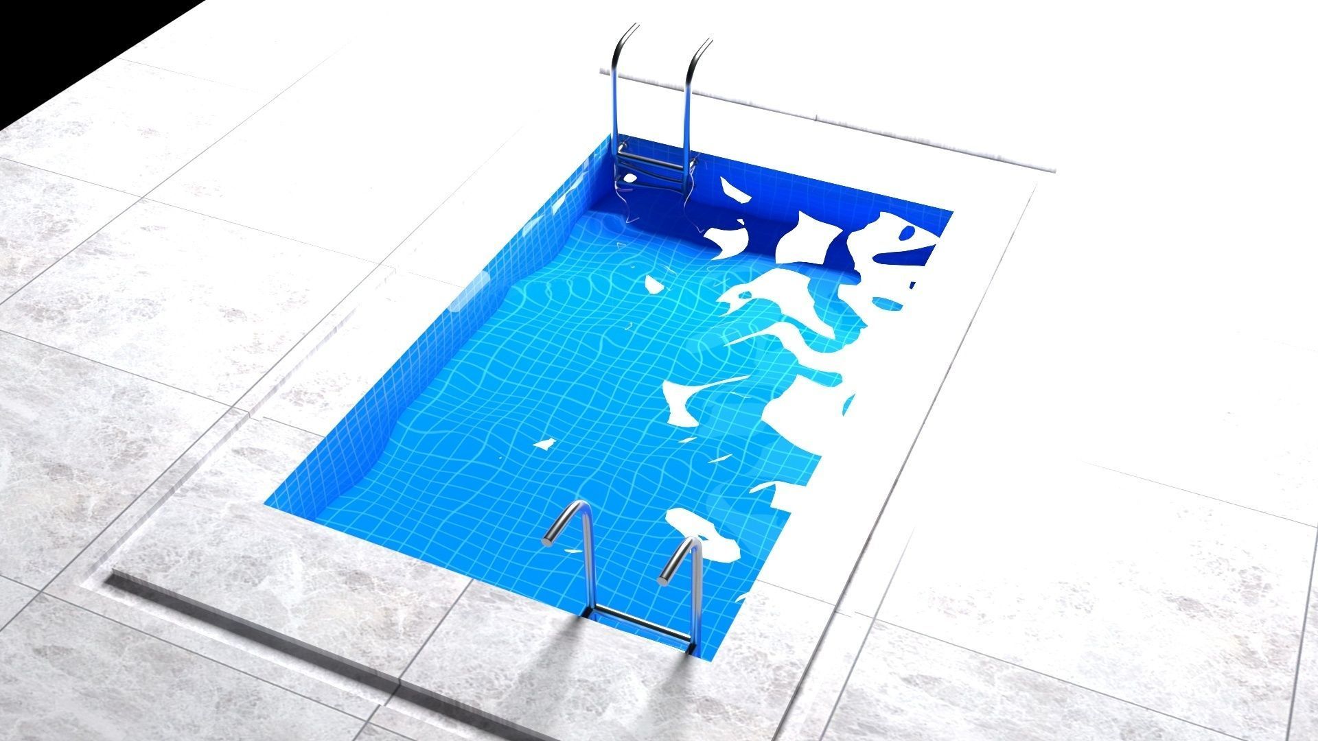 Swimming Pool 3D model | CGTrader