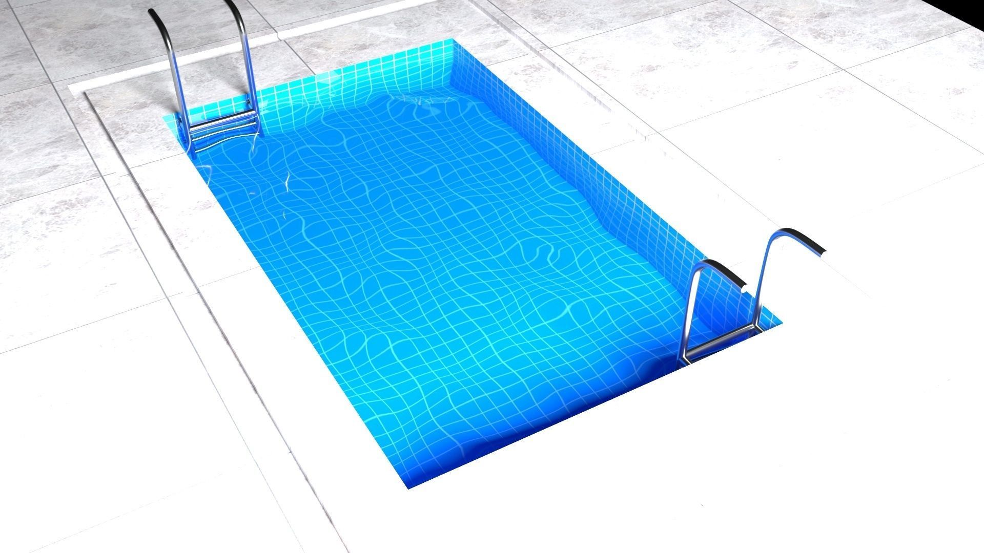 Swimming Pool 3D model | CGTrader