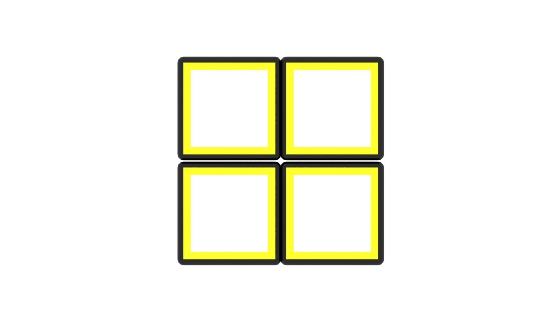 Rubiks Cubes Skeleton Collection 3D model | CGTrader