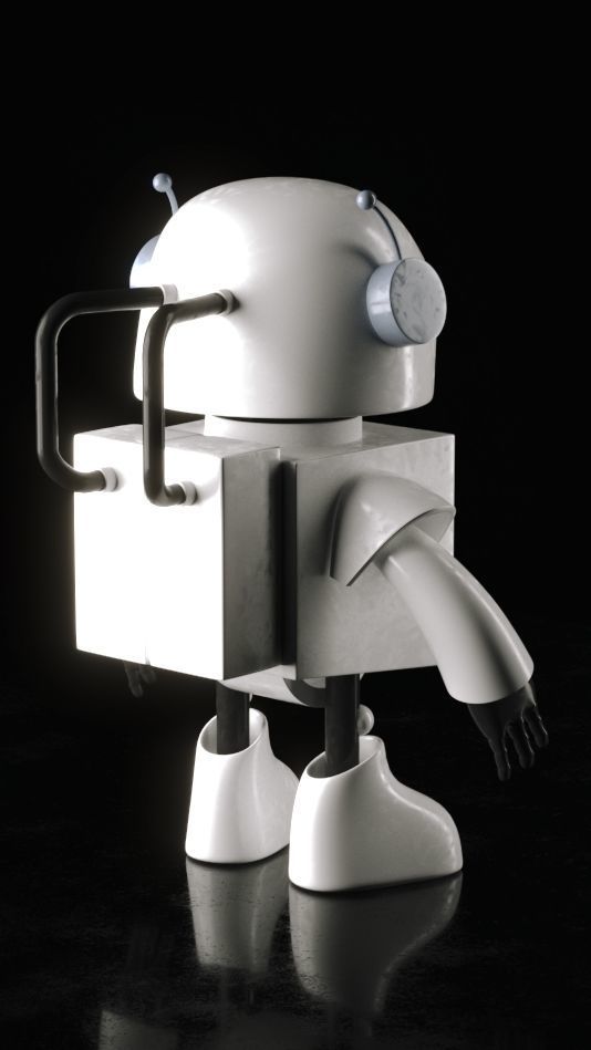 Mini Robot 3D model | CGTrader
