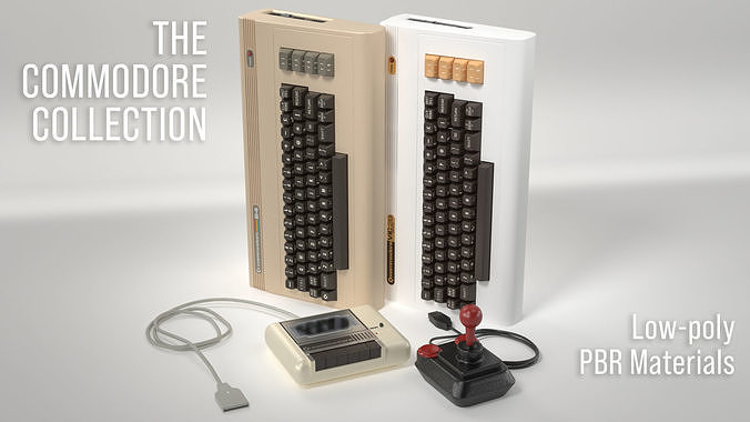 The Commodore Collection 8 bit era | CGTrader