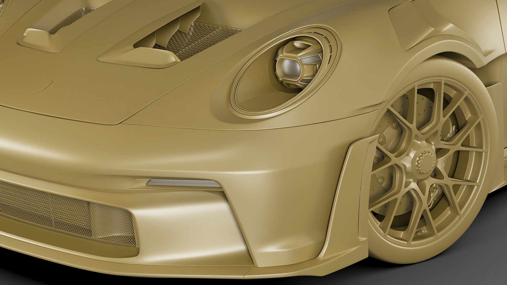 Porsche 911 GT3 RS 992 2023 3D model | CGTrader