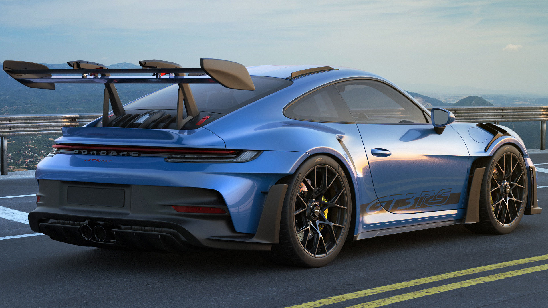 Porsche 911 GT3 RS 992 2023 3D model | CGTrader