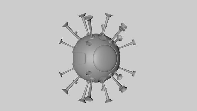 Corona Spaceship 3D model | CGTrader