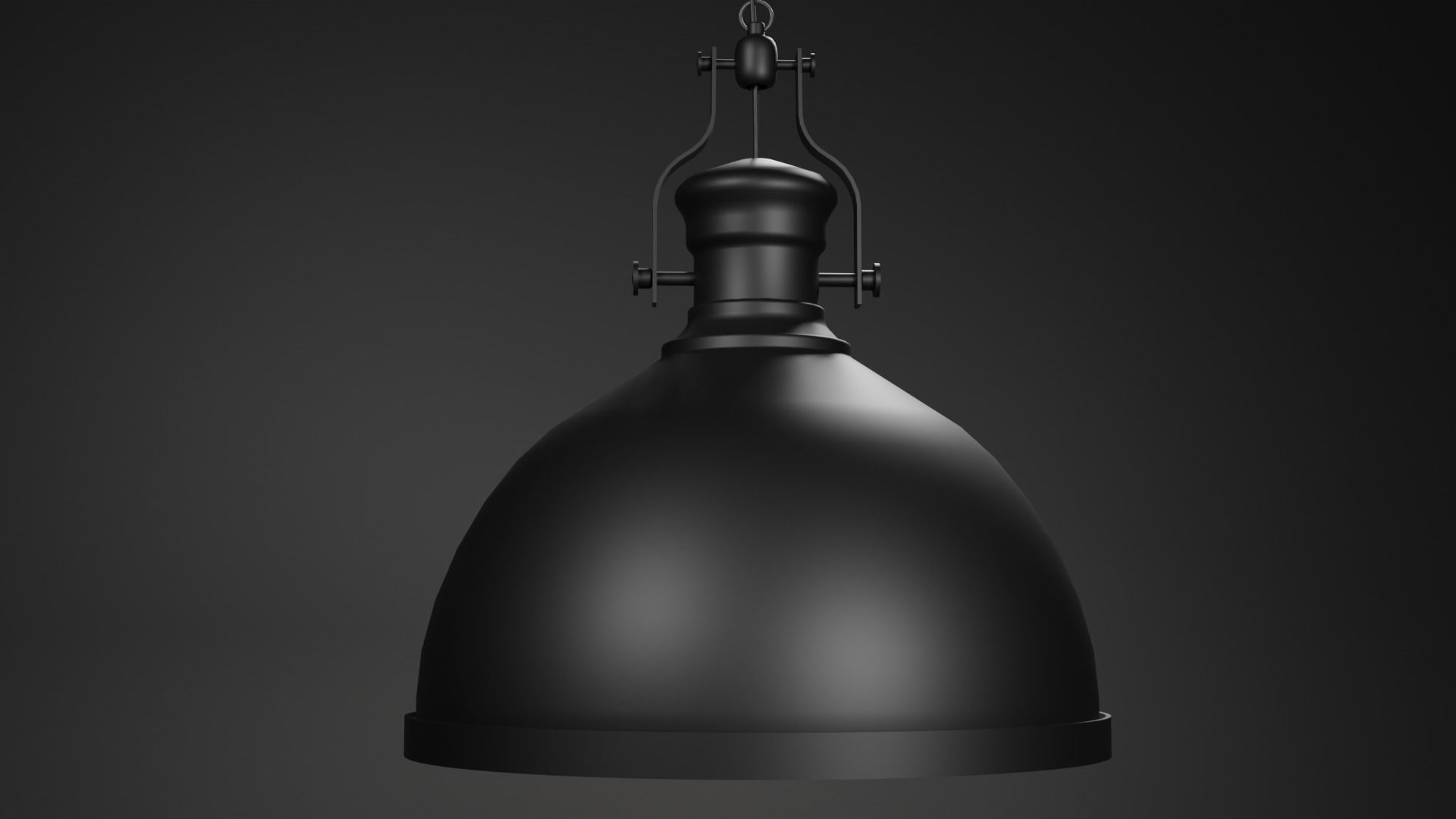 Industrial ceiling Lamp - 2k textures 3D model | CGTrader