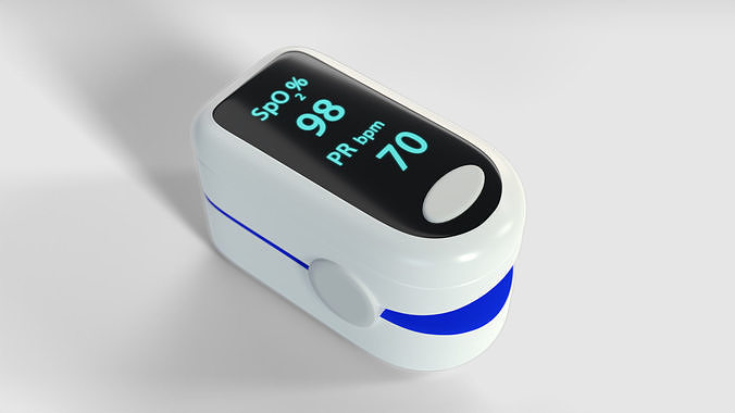 3D model Pulse Oximeter VR / AR / low-poly | CGTrader