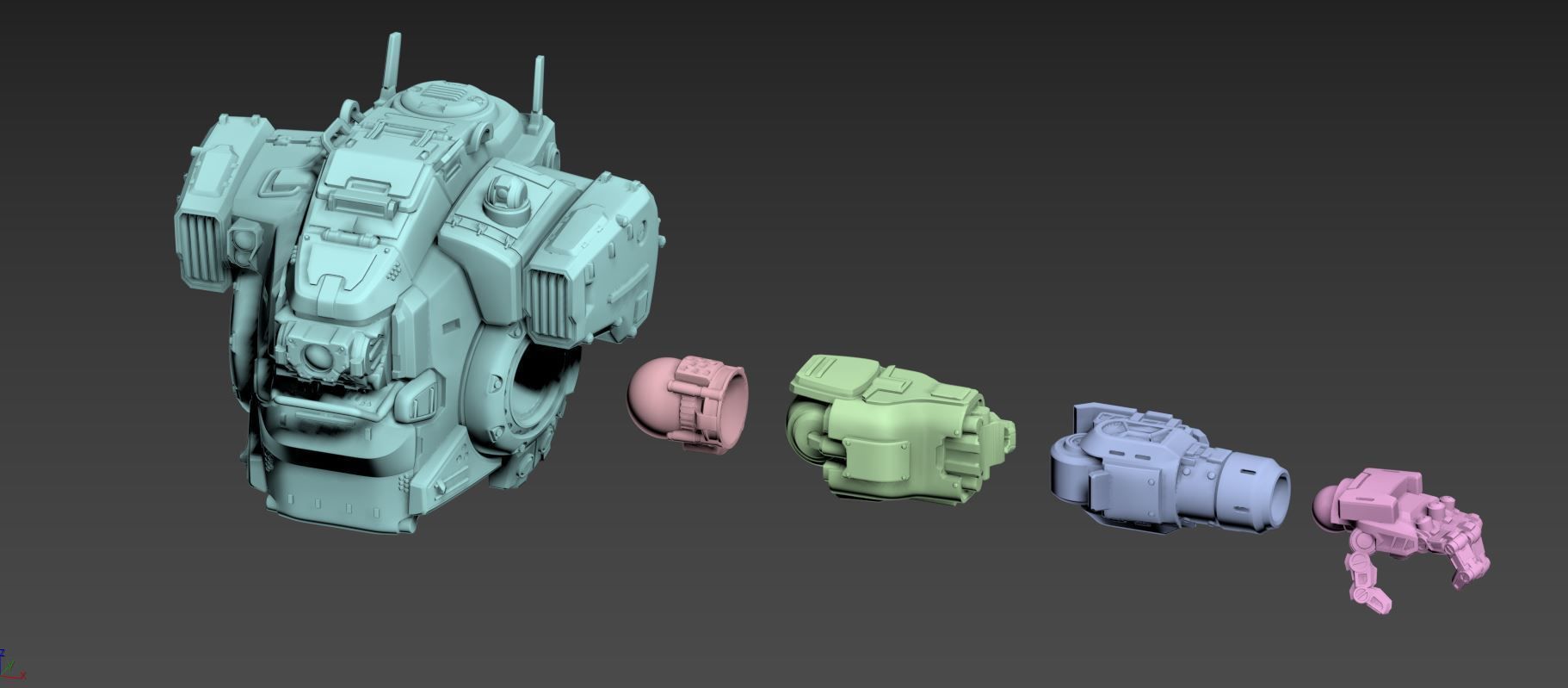 BT-7274 3D Printable 100mm 3D model 3D printable | CGTrader