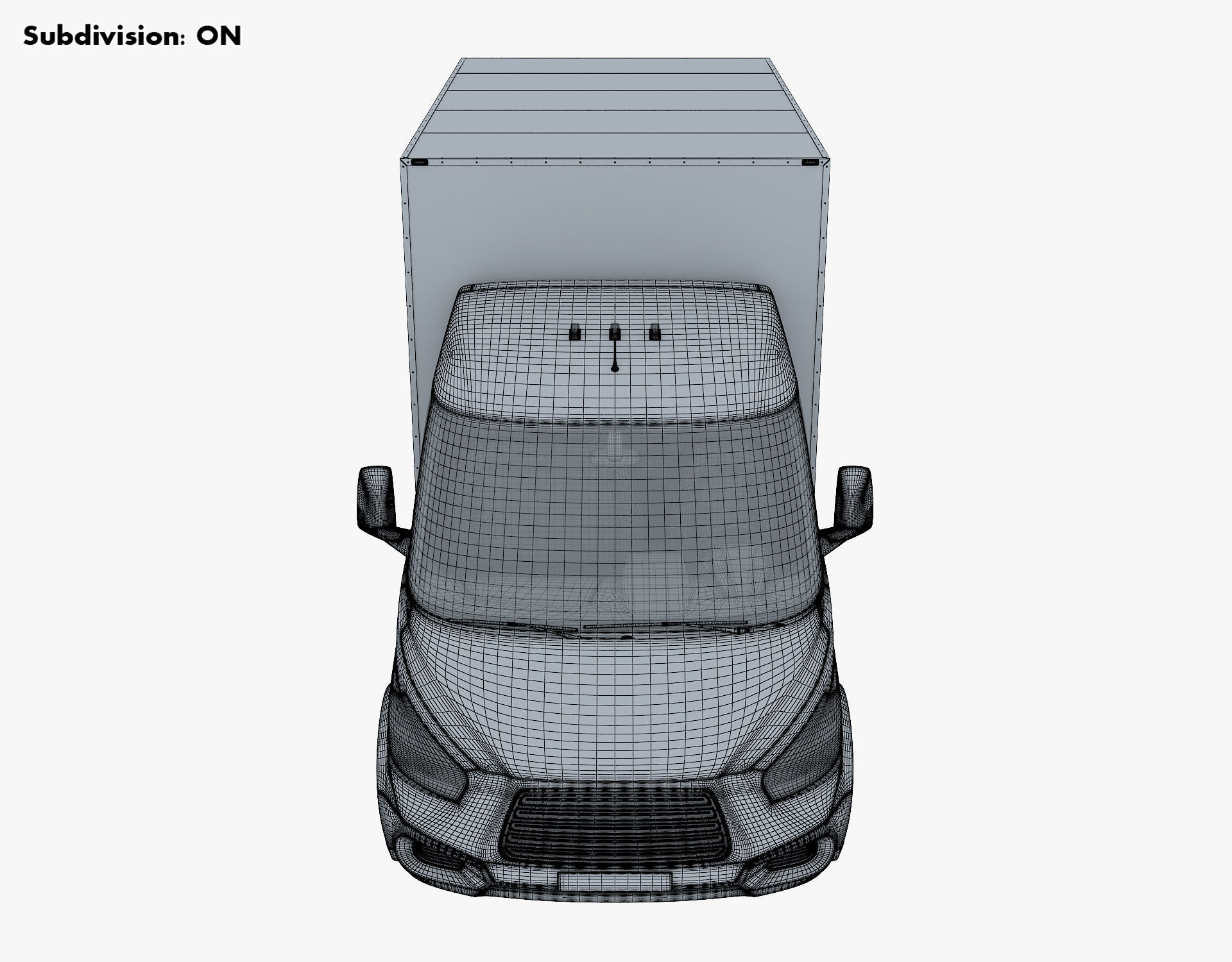Generic Box Truck M 1 3D model | CGTrader
