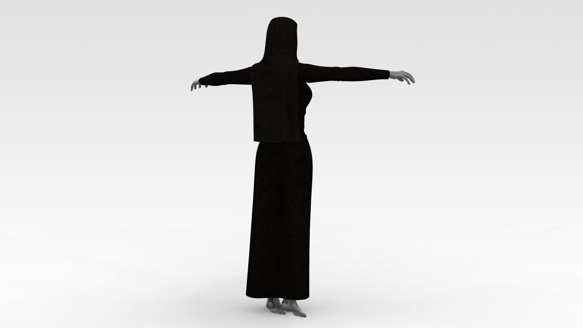 Nun Veil 3D model | CGTrader