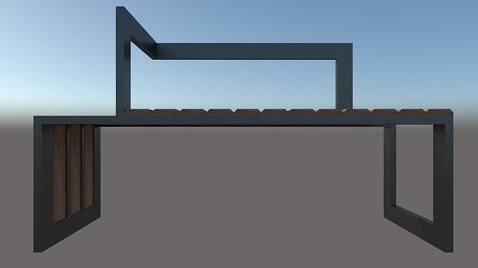 Concept Bench Design free 3D model | CGTrader