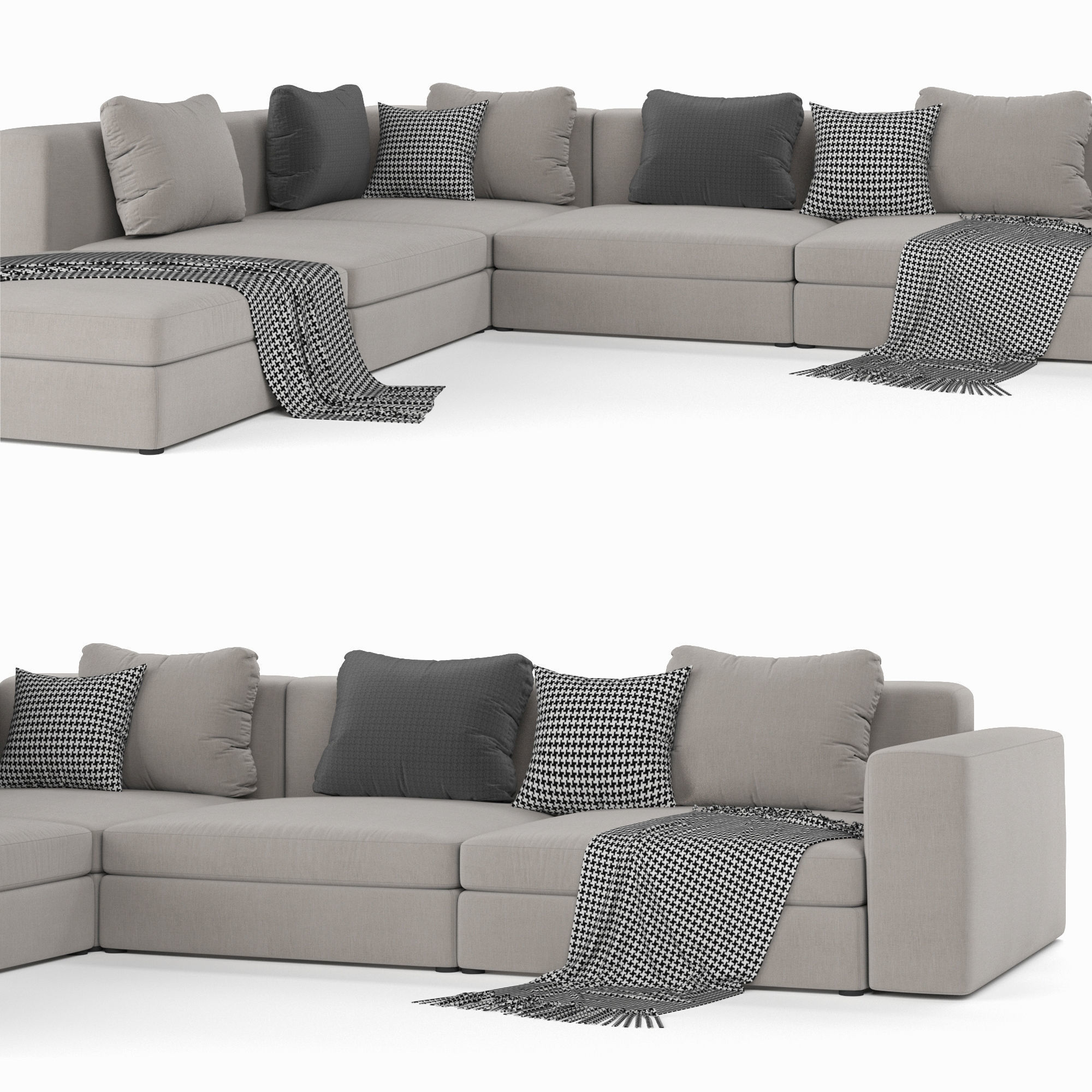 Poliform Dune sofa 3D model | CGTrader