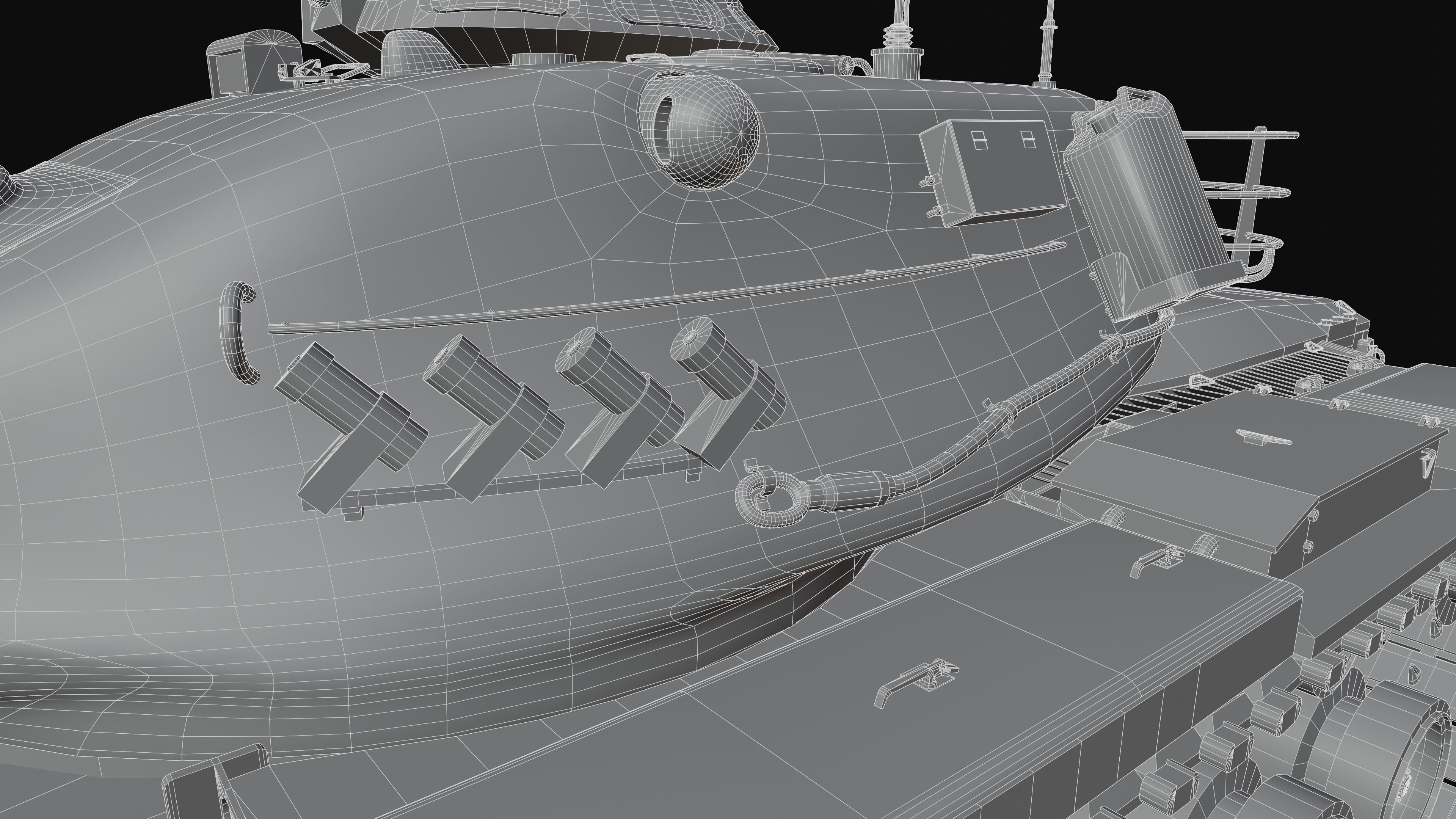 M60A3 Patton - Desert Camo 3D model | CGTrader