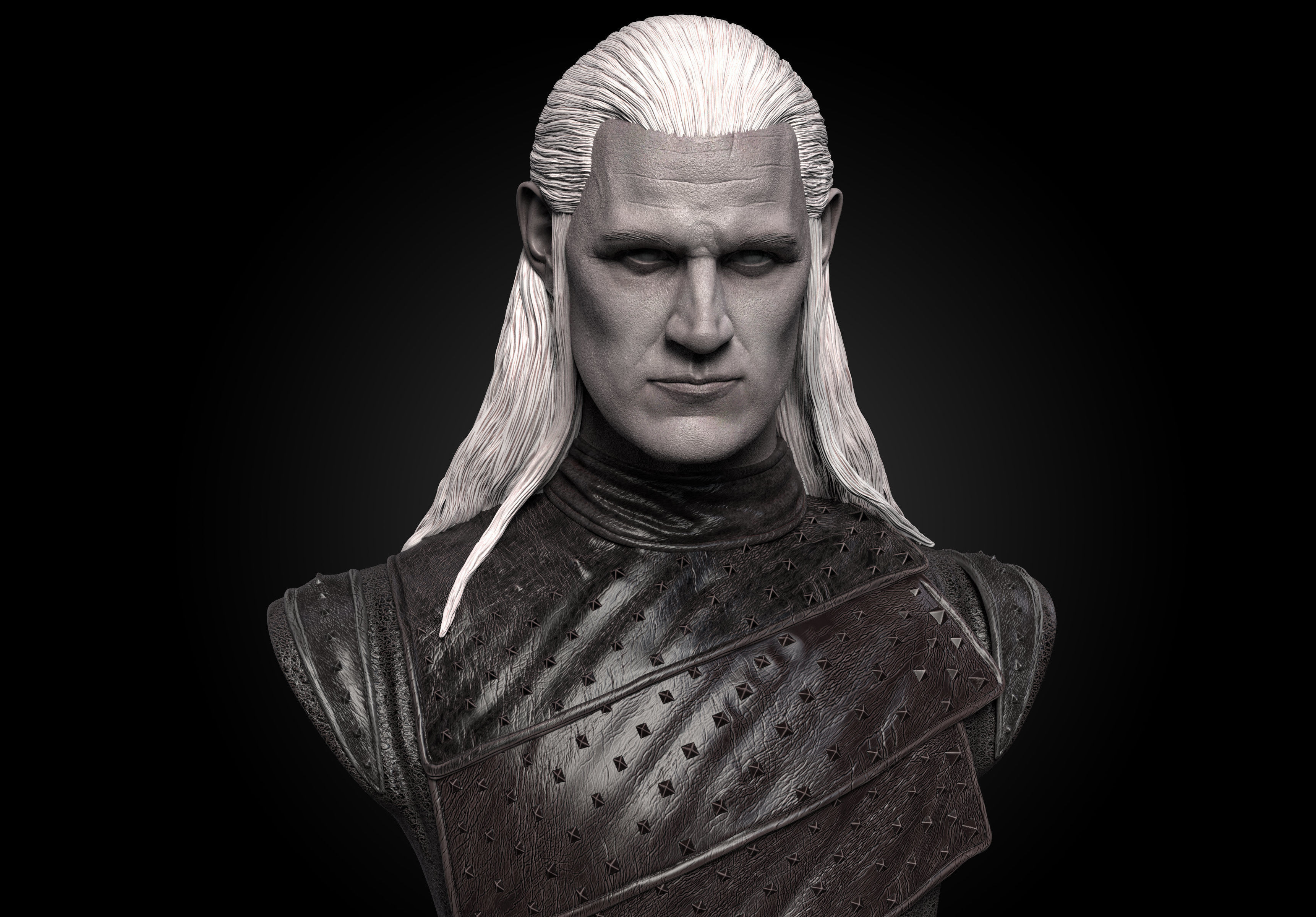 Daemon Targaryen - Matt Smith Bust 3D model 3D printable | CGTrader