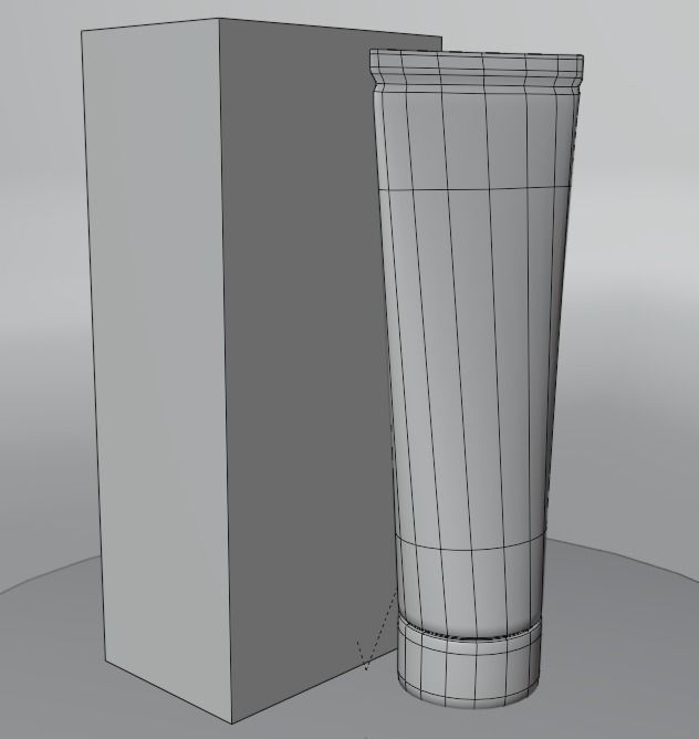 Cosmetic tube 3D model | CGTrader