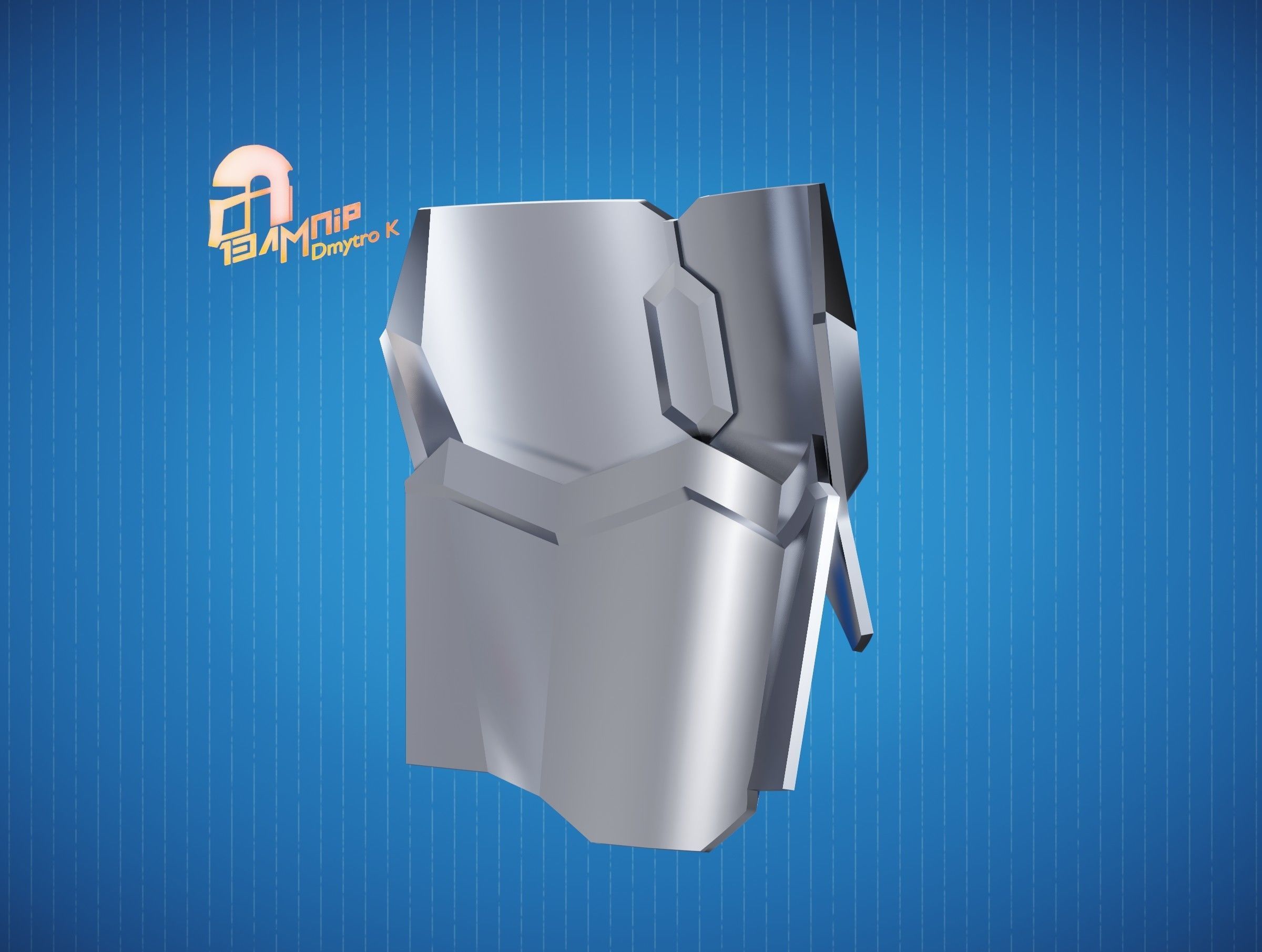 Custom Mandalorian Chest Armor 3D model 3D printable | CGTrader