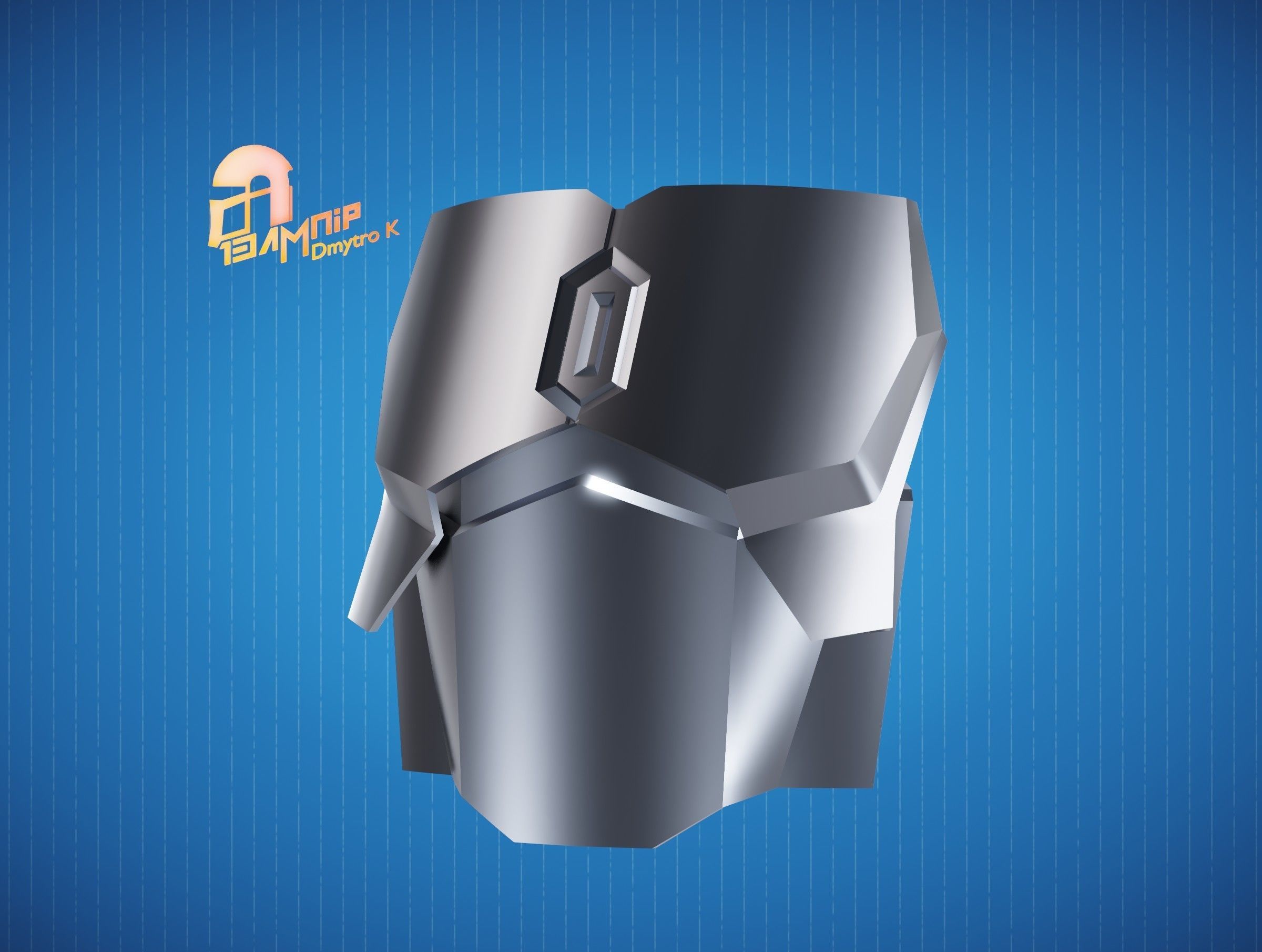 Custom Mandalorian Chest Armor 3D model 3D printable | CGTrader