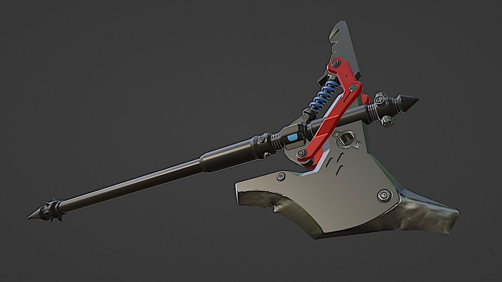 Overwatch - Junker Queen - Axe 3D model 3D printable | CGTrader
